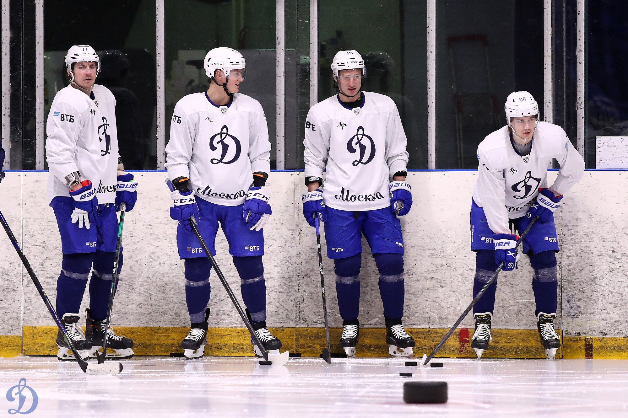 Тренировка на базе в Новогорске - Хоккейный клуб «Динамо» Москва